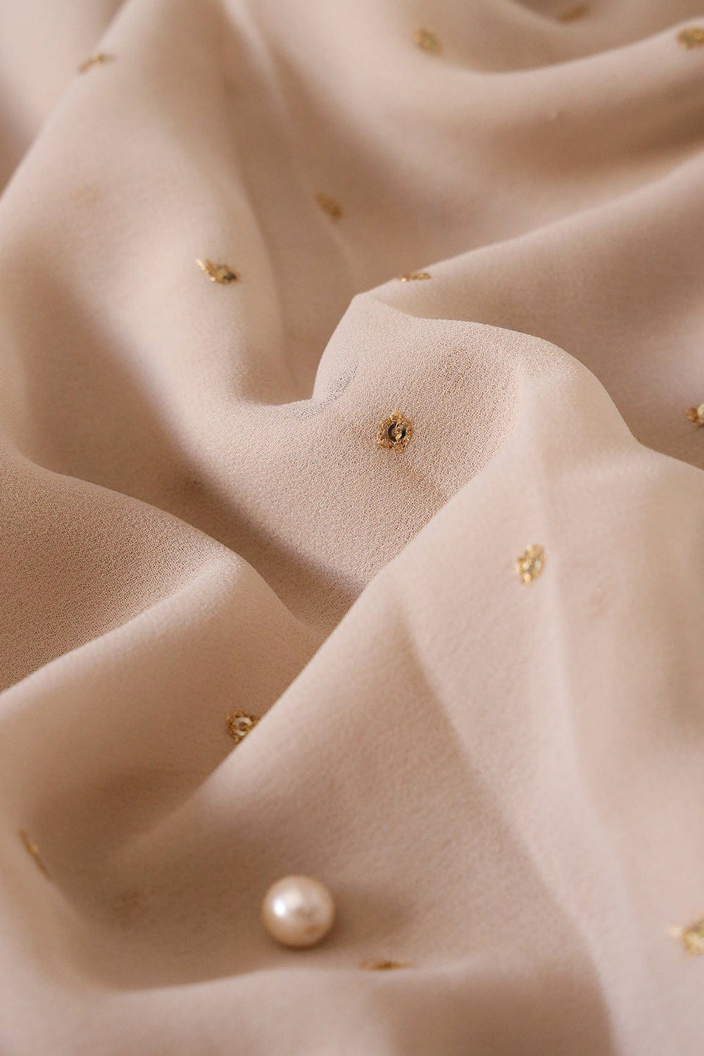 Georgette Embroidery Fabric at Doeraa | Buy Georgette Material Online