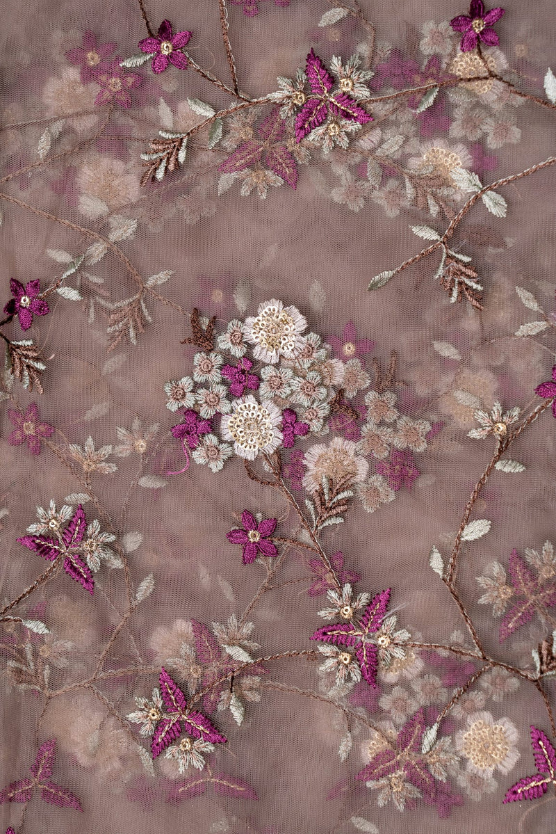 Buy Net Embroidery Fabric Online – Premium Quality Designs