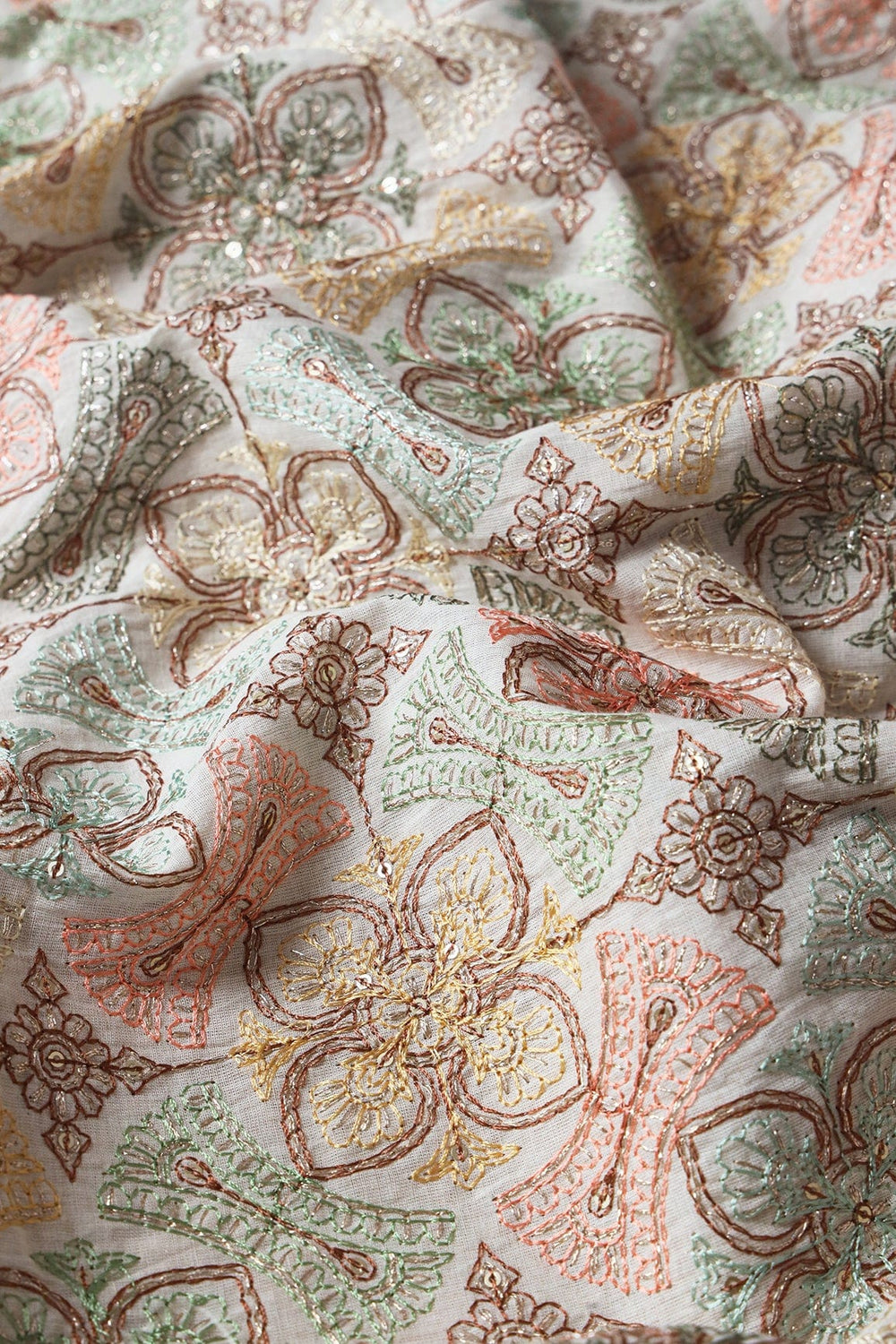 Cotton Embroidery Fabrics | Cotton for Embroidery | Doeraa