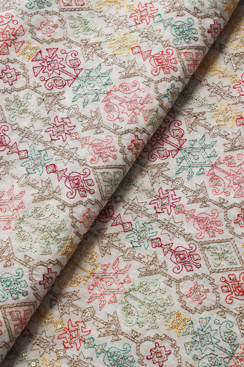 Cotton Embroidery Fabrics | Cotton for Embroidery | Doeraa