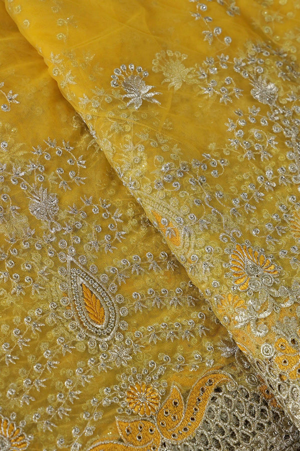 Buy Net Embroidery Fabric Online – Premium Quality Designs