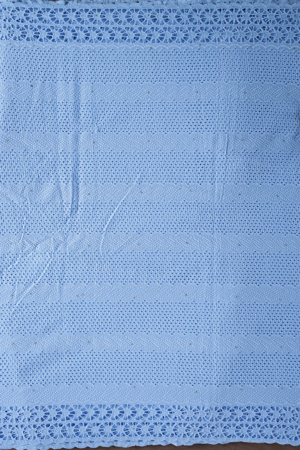 Schiffli cut work
